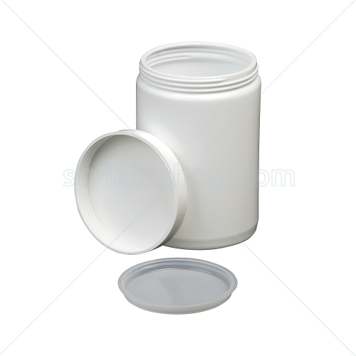 Банка с широким горлом, непрозрачная, HDPE, 500 мл, 10 шт – купить в ...